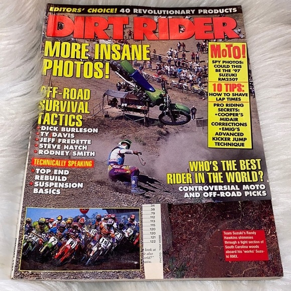 Dirt Rider | Other | Vintage Dirt Rider Magazine | Poshmark